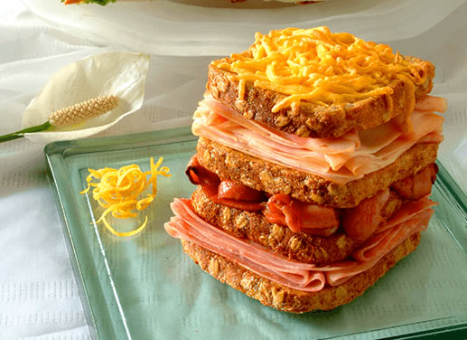 Recipe Wraps con tocino, aguacate y queso - Fritz